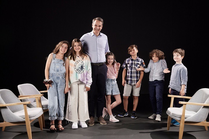 Συνέντευξη του Κ.Μητσοτάκη στα παιδιά της Atraktos Kids - The President