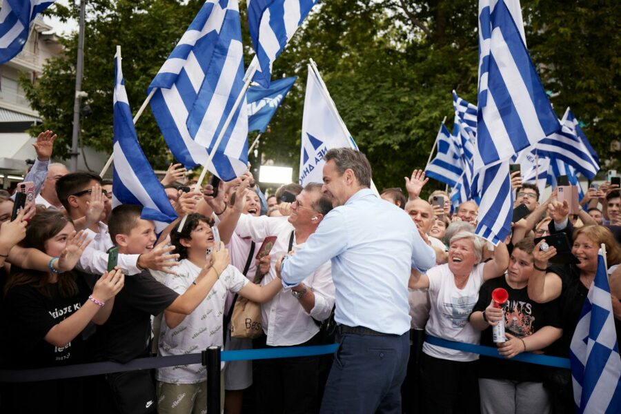 Κ.Μητσοτάκης από Κατερίνη: Η κάλπη είναι άδεια, πρέπει να ξαναγεμίσει ...