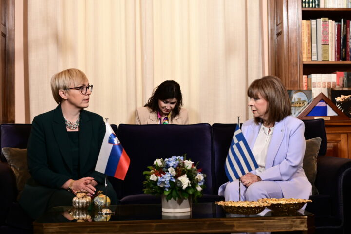 ΠτΔ προς την Πρόεδρο της Σλοβενίας: Οι χώρες μας ασπάζονται τις κοινές ...