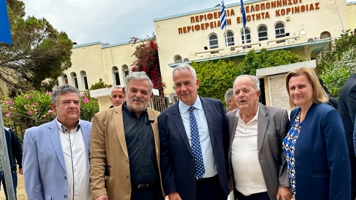 Επίσκεψη κλιμακίου της Νέας Δημοκρατίας στην Κορινθία - The President