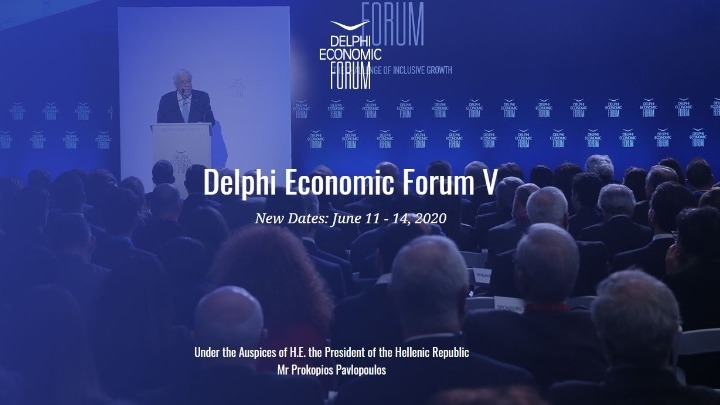 Στις 11/6-14/6 το Οικονομικό Φόρουμ των Δελφών - The President